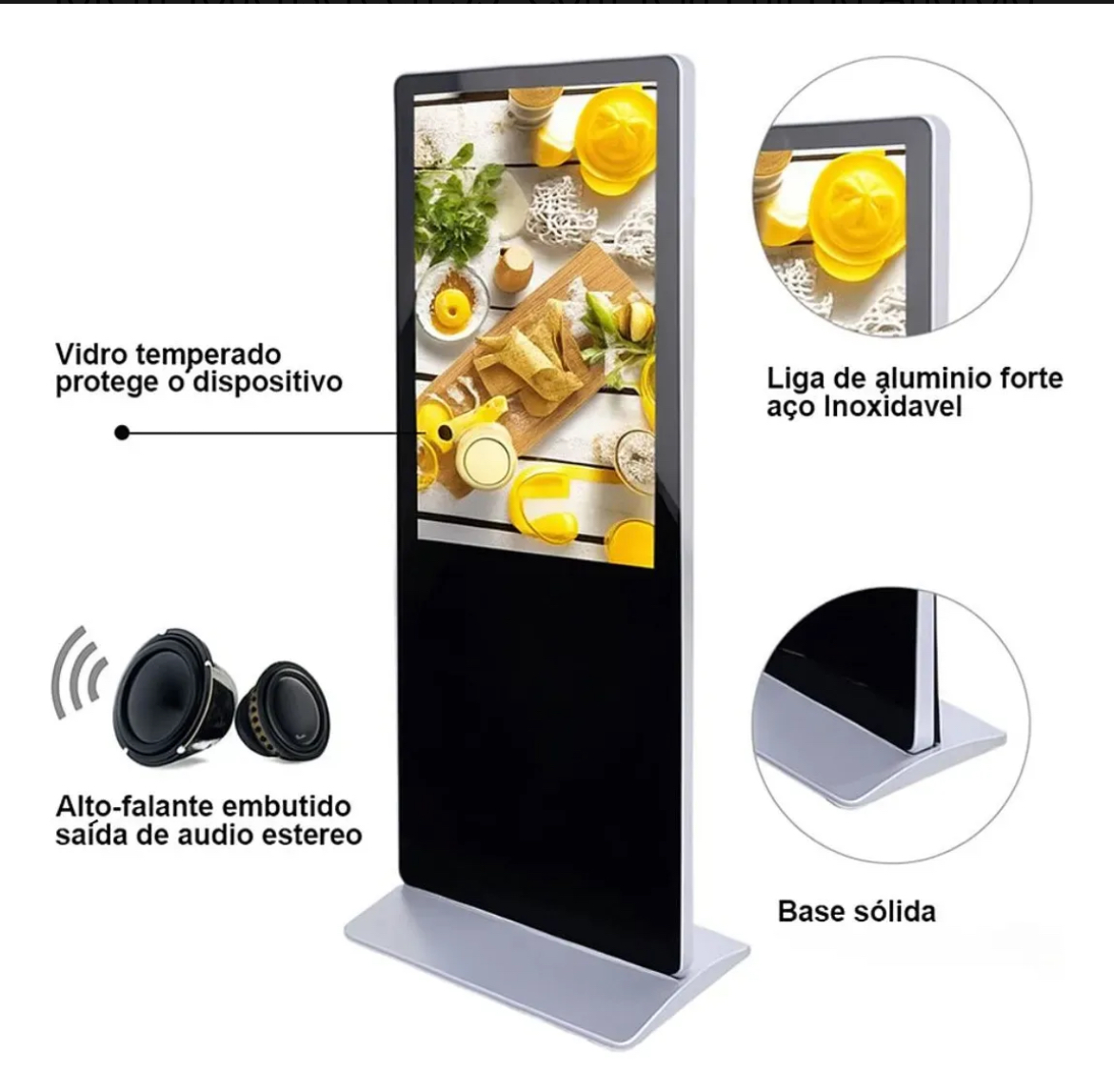 Totem Vertical de 55" Polegadas - Avanttec Tecnologia